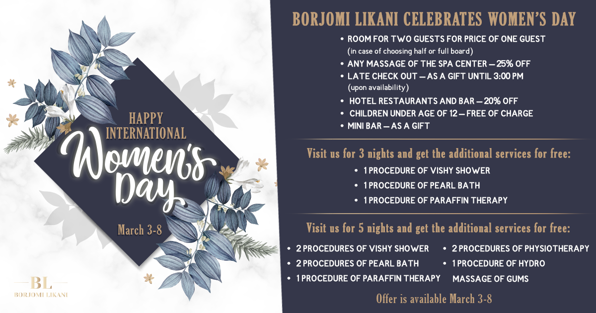 Borjomi Likani celebrates Women’s Day | BorjomiLikani.com